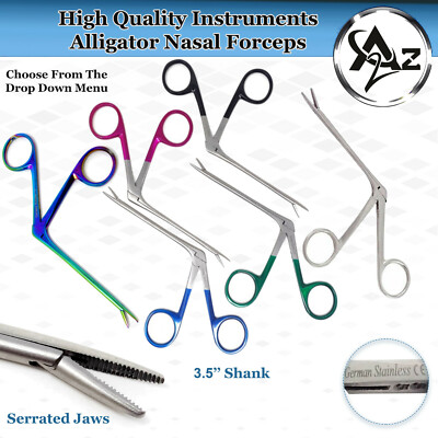 Micro Alligator EAR Forceps Sinus ENT Surgical Instruments German ...