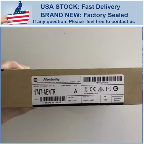 1747-AENTR Allen Bradley SLC Ethernet Communication Adapter Module 1747 ...