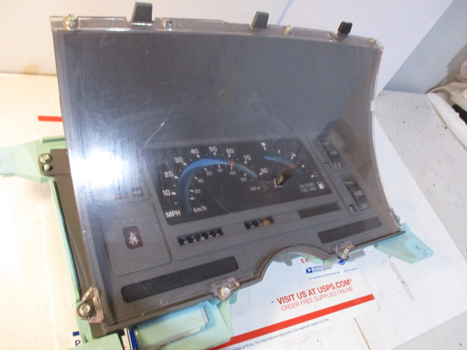 🔥 1993 S10 SPEEDOMETER CLUSTER GUAGE INSTRUMENT ODOMETER DASH DISPLAY 5 ...