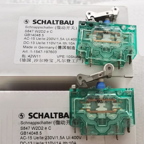 1Pc SCHALTBAU S847W2D2EC Micro Switch 4Pins 10A 240VAC | eBay