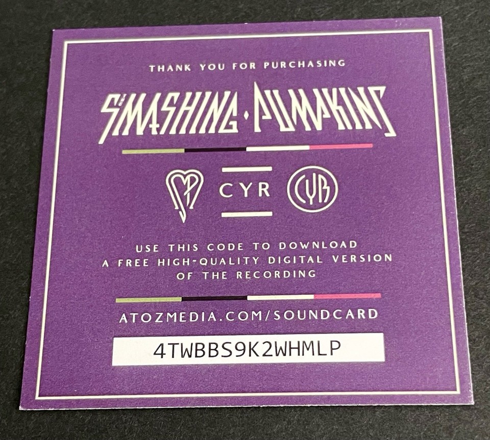 Smashing Pumpkins - Cyr LP 2020 Sumerian Records – SUM1377 [2x Purple ...