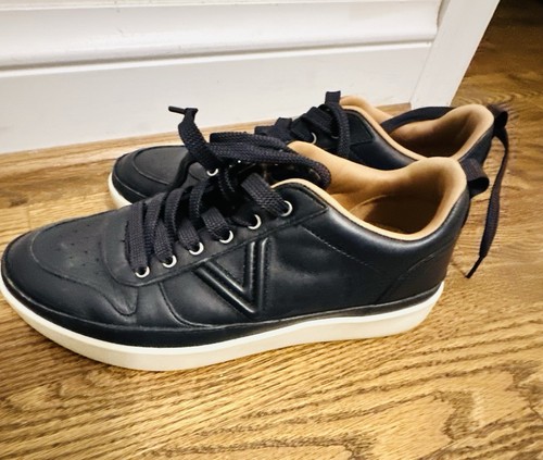 Vionic Women’s Casual Shoes Navy Leather Size 9 Elise walking ...