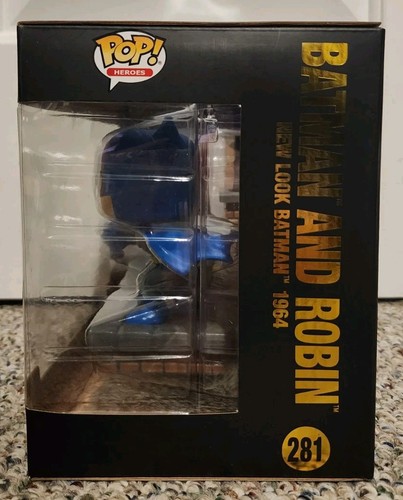 Funko Pop! DC Heroes Batman And Robin New Look Batman 1964 Comic ...