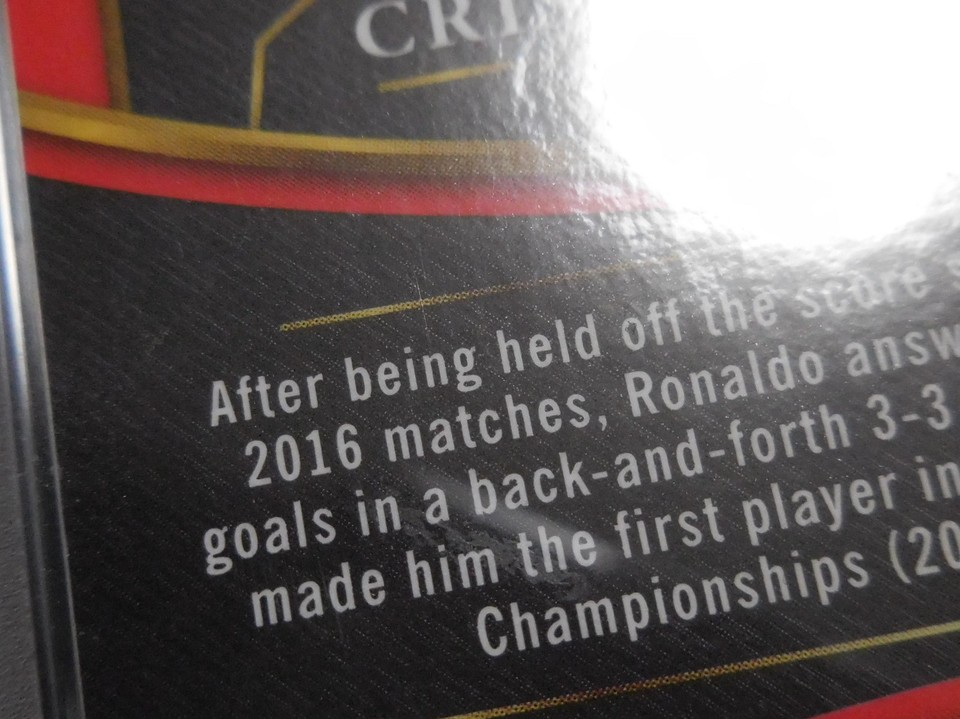 2017 Panini Select Cristiano Ronaldo #33 Camo /20 Portugal PSA 8 | eBay