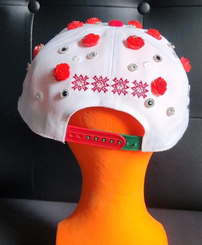 Chicago Bulls Custom Rhinestone Snapback Hat Cap Derrick Rose Breezy ...