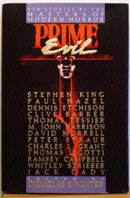 Douglas Winter Prime Evil HBDJ 1st/1st Unread 9780453005722| eBay