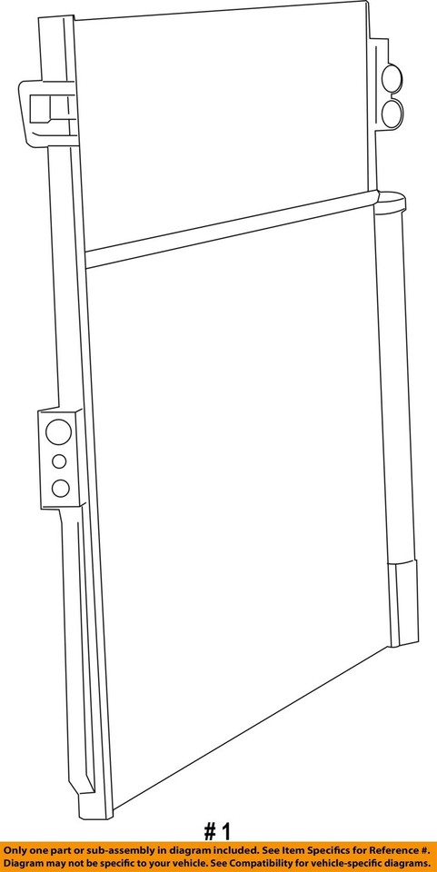 CHRYSLER OEM 11-23 Durango Condenser, Compressor Lines-Condenser ...