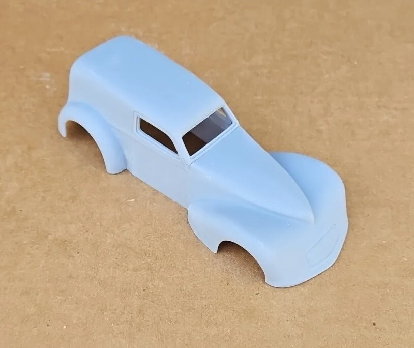 ABS-LIKE RESIN 3D PRINTED 1/24 1941 WILLYS PRO MOD PANEL SEDAN DELIVERY ...