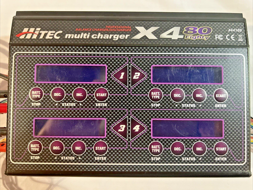 Hitec X4-80 Multi-Charger - RC Battery Charger (Used, Good Condition ...
