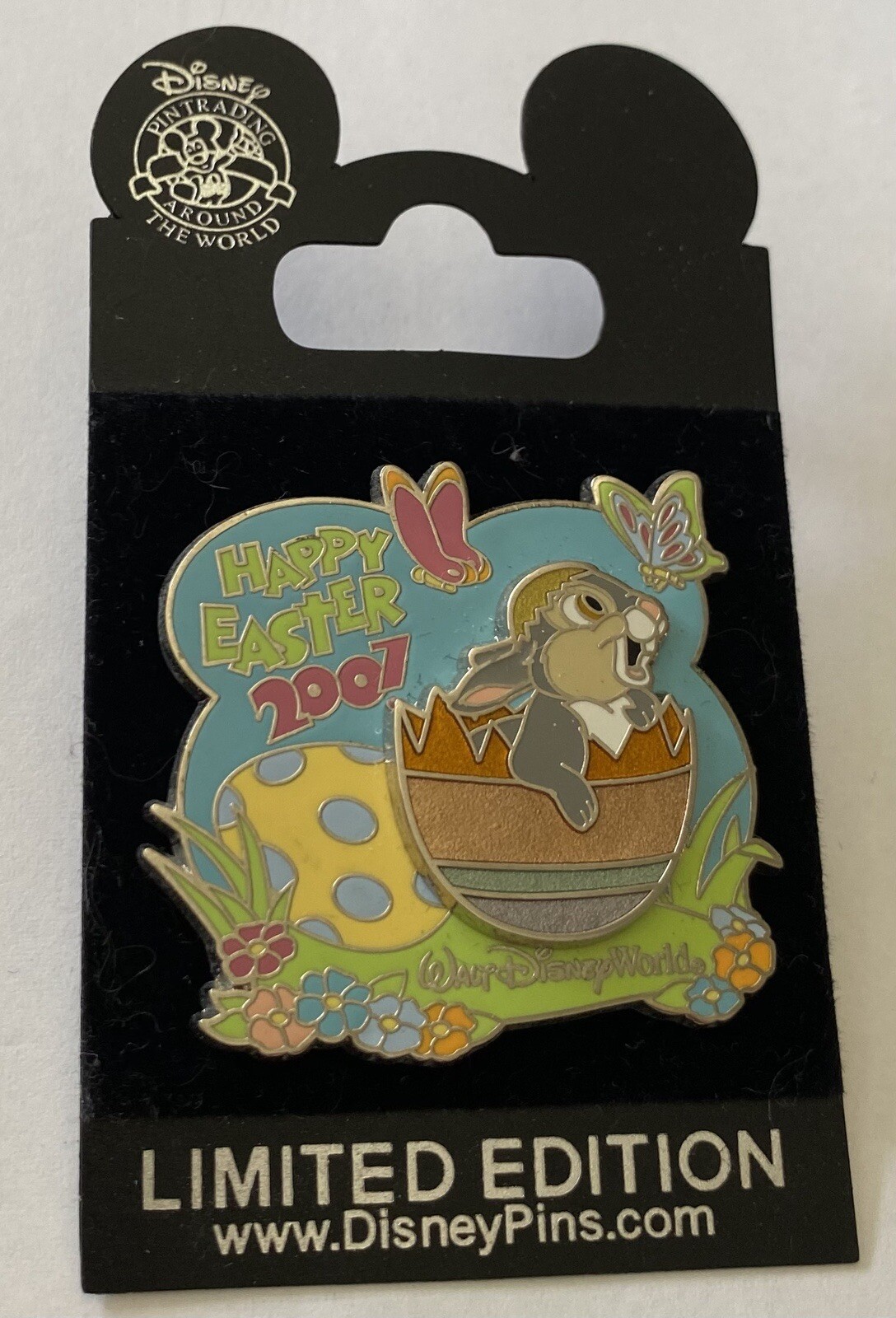 Disney World WDW Happy Easter 2007 Thumper Bambi Bunny Rabbit Egg LE 3D ...