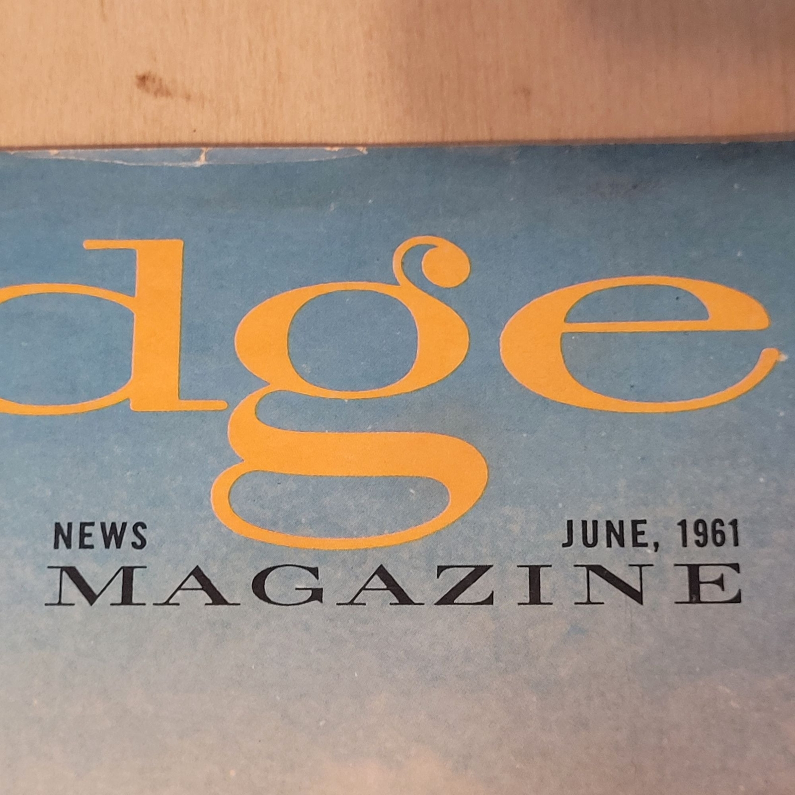 Vintage Dodge Magazine June 1961 Paperback with Edge Wear | eBay