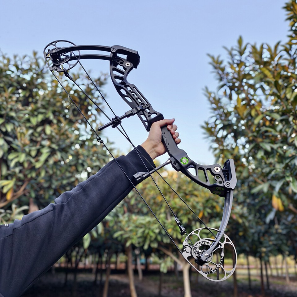 Archery Compound Bow 40-75lbs Let-off 85% CNC Maching Bow Hunting ...