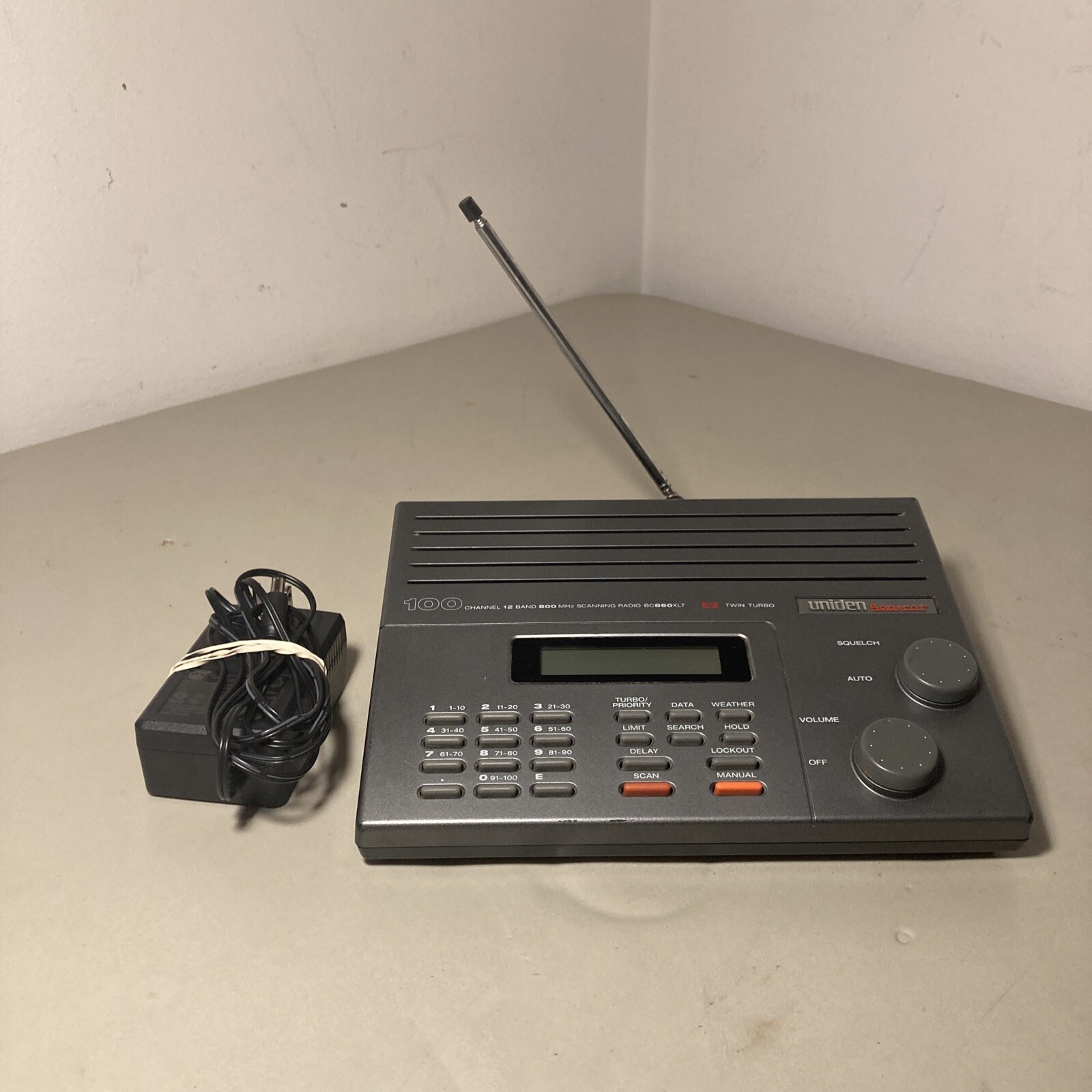 Uniden Bearcat Police Scanner BC860XLT 100 Channel 12 Band for sale ...