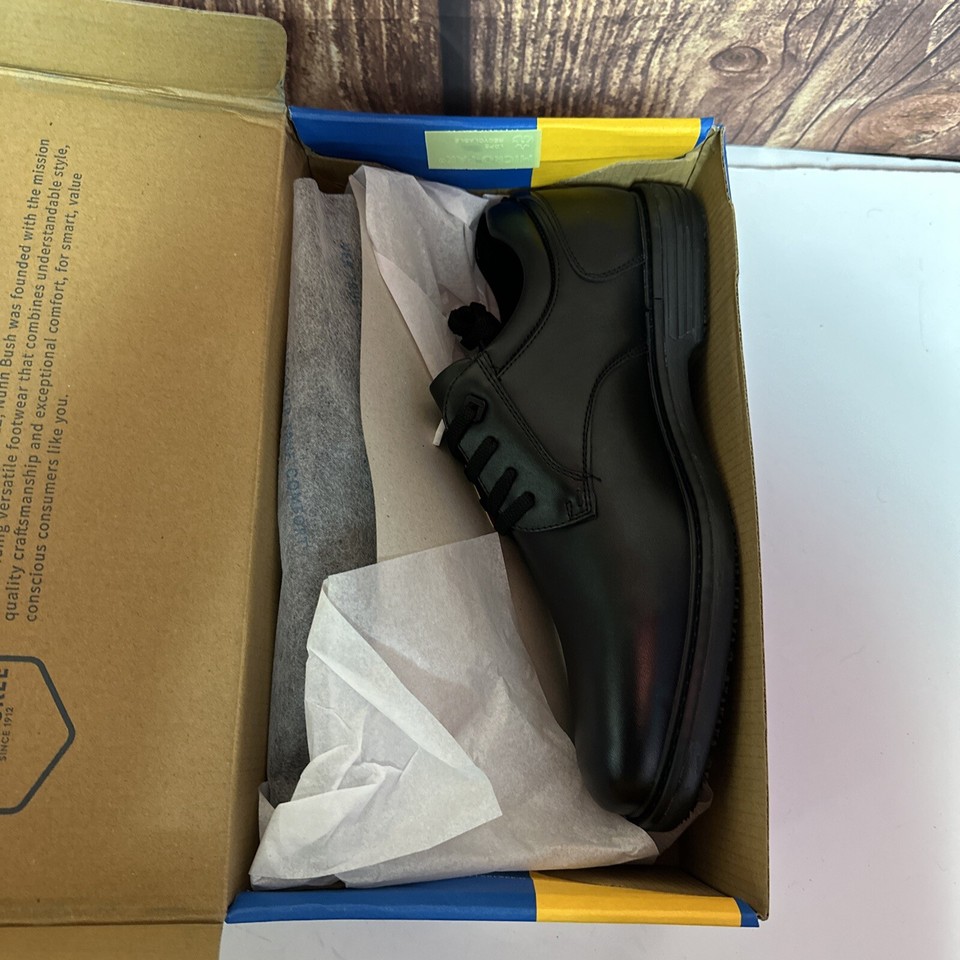 Man's Oxfords Nunn Bush Wade Work Plain Toe Oxford 8.5 W | eBay