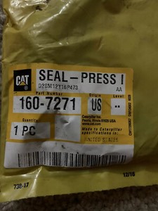 CAT PIP Seal #160-7271 | eBay