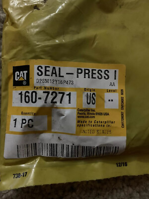 CAT PIP Seal #160-7271 | eBay