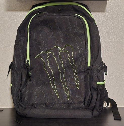 Monster Energy Laptop Backpack Rare Contest Bag - Gem