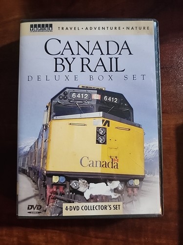 Canada By Rail Topics Entertainment Deluxe 4 DVD Box Set Highball VIA ...
