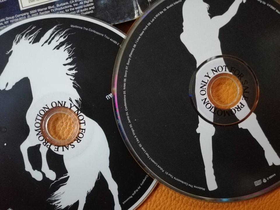 Madonna [ The Confessions Tour ] PROMO CD + DVD THAILAND EDITION | eBay