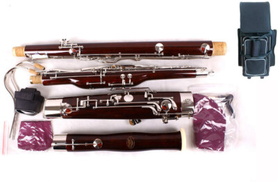 26 Keys Maple Wood Bassoon C Key Woodwind Instrument with Case ...