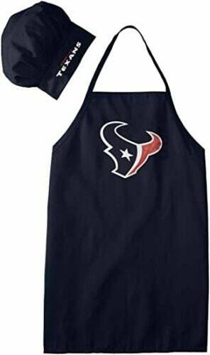 Houston Texans Chef Hat And Apron Set Osfa Bbq's & Parties | eBay