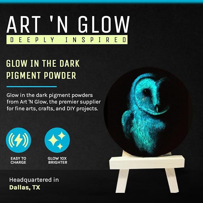 Glow in the Dark Powder, Strontium Aluminate, Phosphorescent Pigment ...
