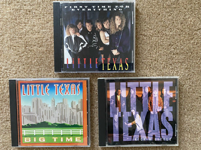 Little Texas 3 CD Lot. First Time For Everything, Kick A Little, Big ...