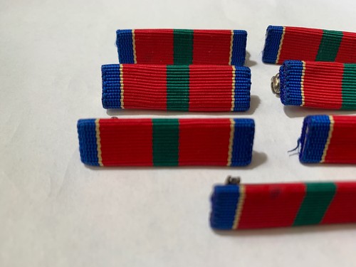 VINTAGE ARMY RESERVE COMPONENTS ACHIEVEMENT RIBBON BAR LOT 7 | eBay