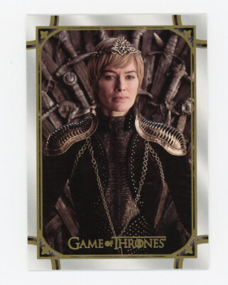 Cersei Lannister 2021 Rittenhouse Game Of Thrones Iron Anniversary Gold ...