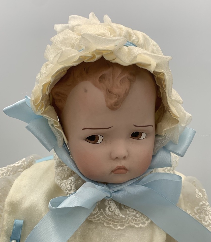 Grumpy Baby Artist Doll Gwen Ross 19” Limited Edition Bisque Sculpted ...