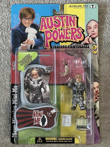 McFarlane Toys Austin Powers Action Figure Moon Mission Mini Me Series ...