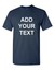 Own Text T Shirt Message Business Name Personalized Customized Gift ...