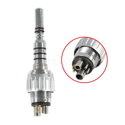 Dental 6H KAVO Style Multiflex Quick Coupler Connector For Fiber Optic ...