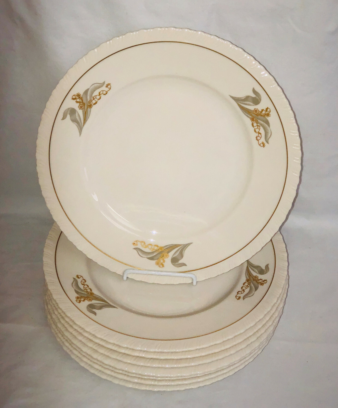 9 Hanover China *ENCHANTMENT* 10 1/2" DINNER PLATES* | eBay