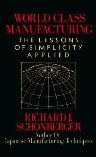 World Class Manufacturing: The Lessons of Simplicity Applied ...