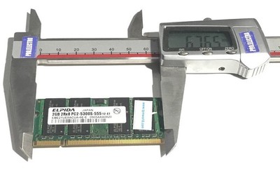 ELPIDA Memory DDRII 2GB PC2-5300S-555 12-E1 | eBay