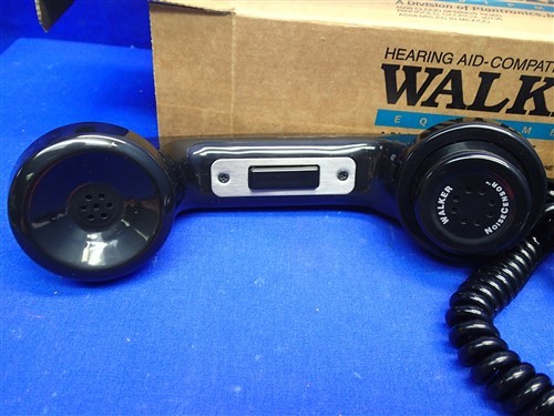 WALKER SPECIAL WS-1137 BLACK HEARING-AID COMPATIBLE HANDSET for sale ...