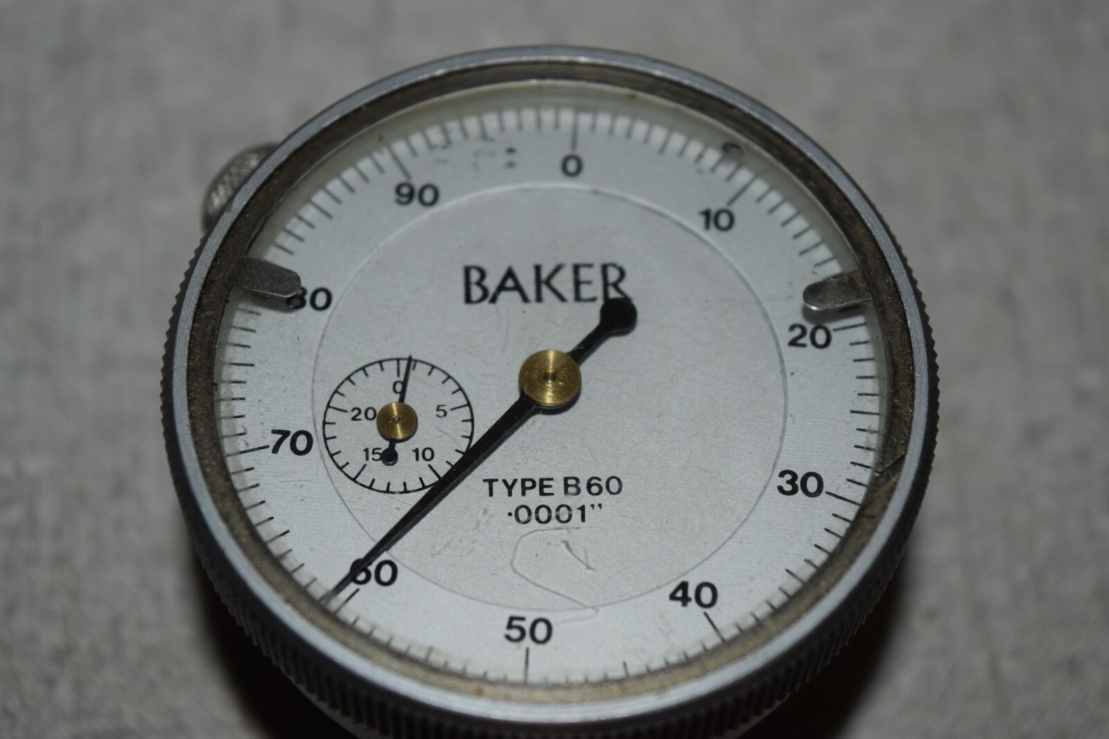 BAKER B60 Dial Indicator .0001" | eBay