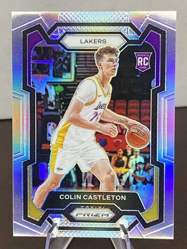 COLIN CASTLETON 2023-24 PANINI PRIZM BASKETBALL ROOKIE SILVER RC | eBay