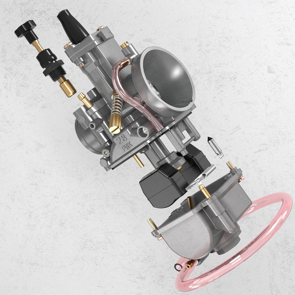 PWK 28mm Carburetor Carb For Kawasaki KX80 KX85 KX100 KX125 2 stroke ...