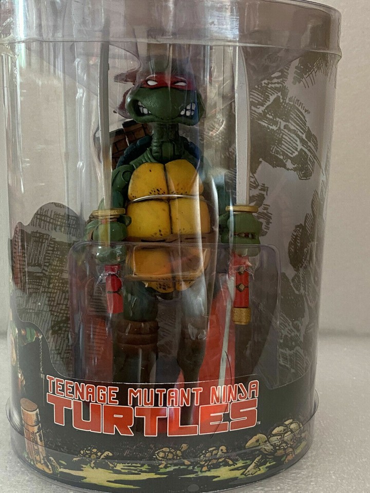 4 PCS NECA Teenage Mutant Ninja Turtles Red Headband Action Figures ...