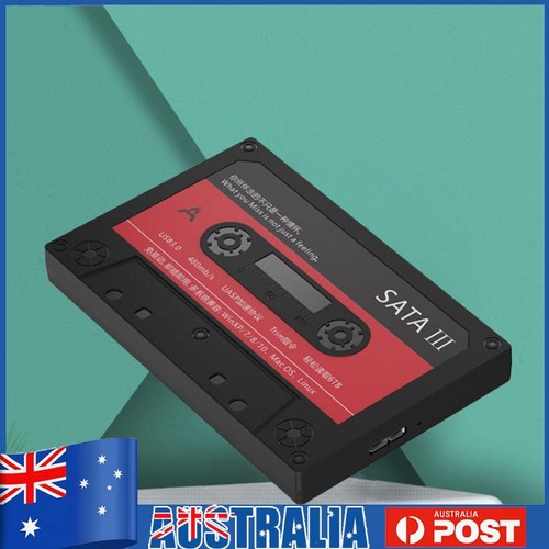 2.5 Inch HDD Enclosure Disk Shape Vintage Solid State Drive Enclosure ...