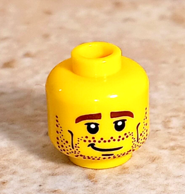 Cabeza De Hombre Lego