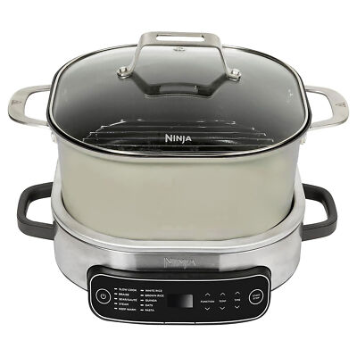 Ninja 8 In 1 Foodi Everyday Cooker Pro, Vanilla Bean (Open Box) | eBay