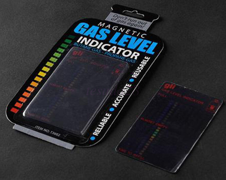 AUS Magnetic Gas Tank Level Indicator Bottle Magnet Gauge BBQ Camping ...