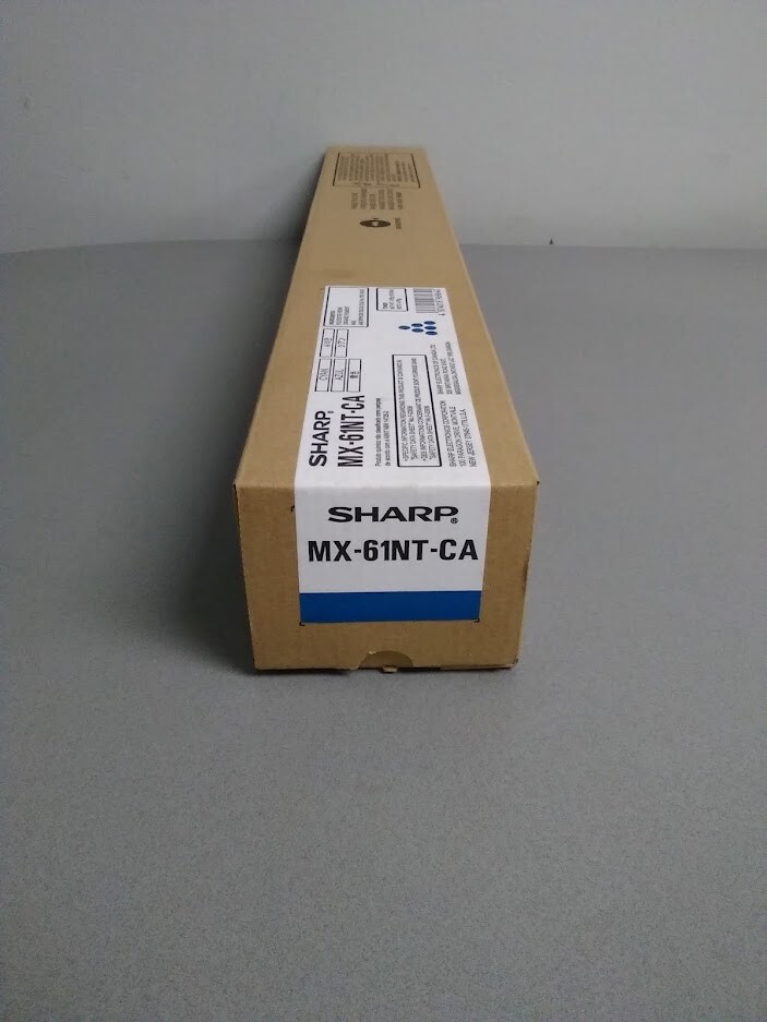 Sharp MX-61NT-CA (MX61NTCA) Cyan Toner Cartridge MX-2630N Genuine | eBay