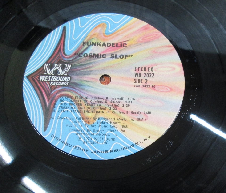 FUNKADELIC Cosmic Slop LP GATEFOLD 1973 WESTBOUND George Clinton P ...