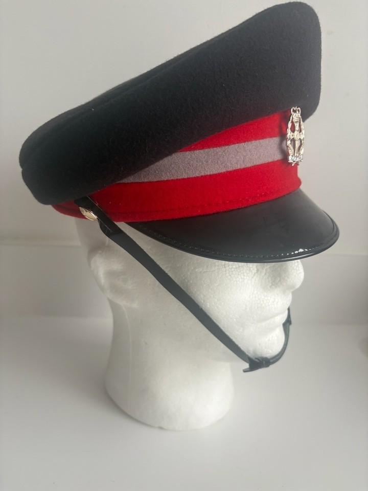 British Army Womens Peak Cap Hat 57cm QARANC No1 No2 Dress Uniform ...