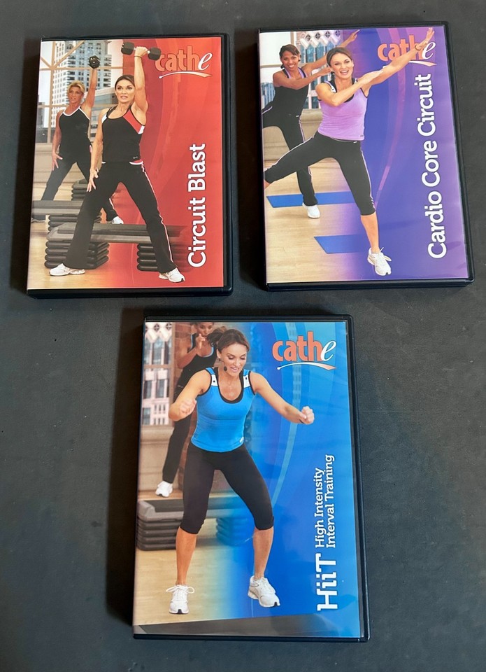 Cathe Friedrich Shock Cardio Workout 8 DVD bundle, including bonus ...