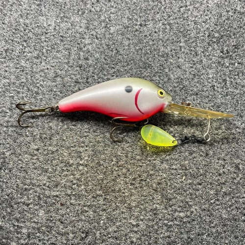 Angler's Pride Chowhound Vintage Crankbait Crankspin Lure - Silver Shad ...
